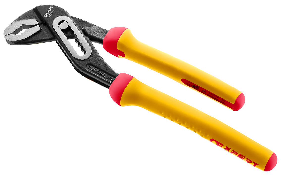 Britool Expert E084294 1000 VDE Twin Slip Joint Pliers 250mm | PrimeTools